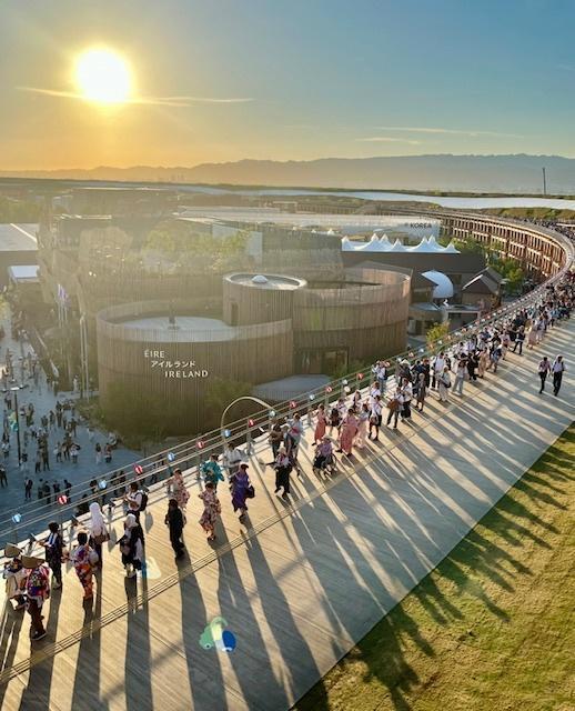 【写真特集】大屋根リングで8000人が盆踊り 大阪・関西万博 菊水丸や吉村知事、ゆうちゃみ、西川一家らが登場 (Yahoo!ニュース オリジナル THE PAGE) - Yahoo!ニュース
