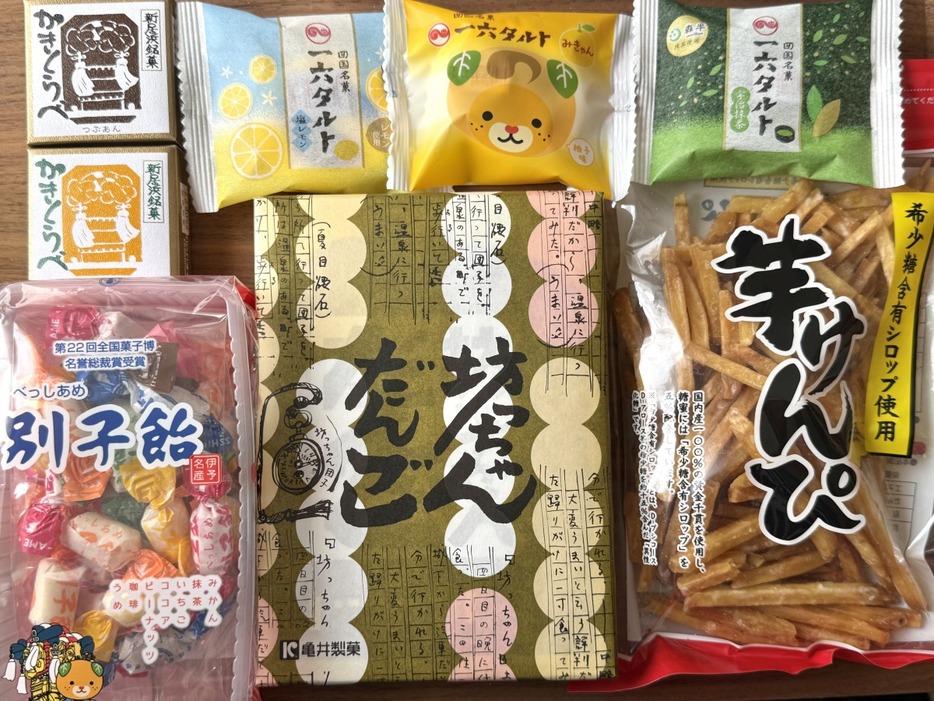 【東京・地方スイーツめぐり】香川、愛媛、瀬戸内の共同アンテナショップ『香川・愛媛せとうち旬彩館』で買えるおいしい和菓子たち (食楽web) - Yahoo!ニュース