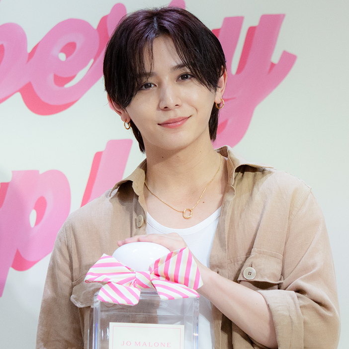 山田涼介が「ジョー マローン ロンドン」フレンズに就任 ライブ前は“甘い香り”でスイッチON (WWDJAPAN.com) - Yahoo!ニュース