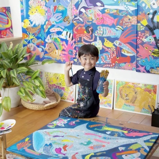 【子どもの才能を伸ばすには？】画家を目指すスーパーキッズ6歳のママが語る｜VERY (magacol) - Yahoo!ニュース