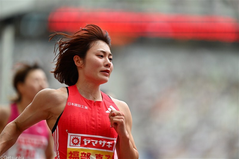 【陸上】100mH福部真子は膝の痛み乗り越え3位死守 準決勝12秒75で「欲が出ました」／日本選手権 (月刊陸上競技) - Yahoo!ニュース