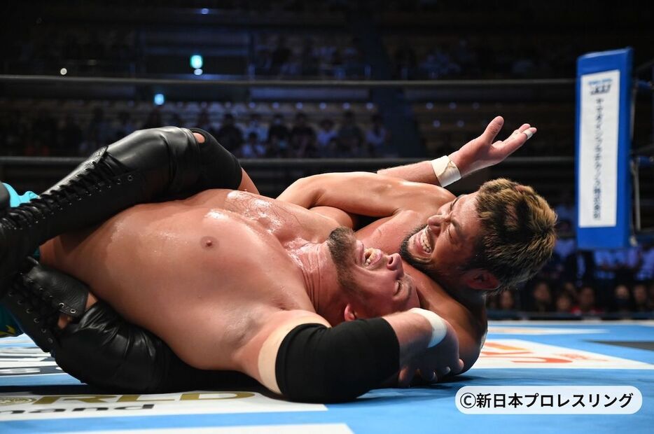 【新日本G1】ボルチンがSANADAを破り、Aブロック上位戦線へ浮上！ (まるスポ) - Yahoo!ニュース