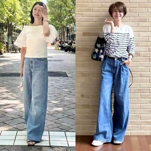 おしゃれな50代は「ZARAデニム」をはいている！夏スタイル5選 (Web eclat) - Yahoo!ニュース