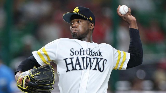 「ホークスの宝」モイネロの月間MVPにSNS歓喜 助っ人最多18奪三振をマーク「大切な左のエース」 (日テレNEWS NNN) - Yahoo!ニュース