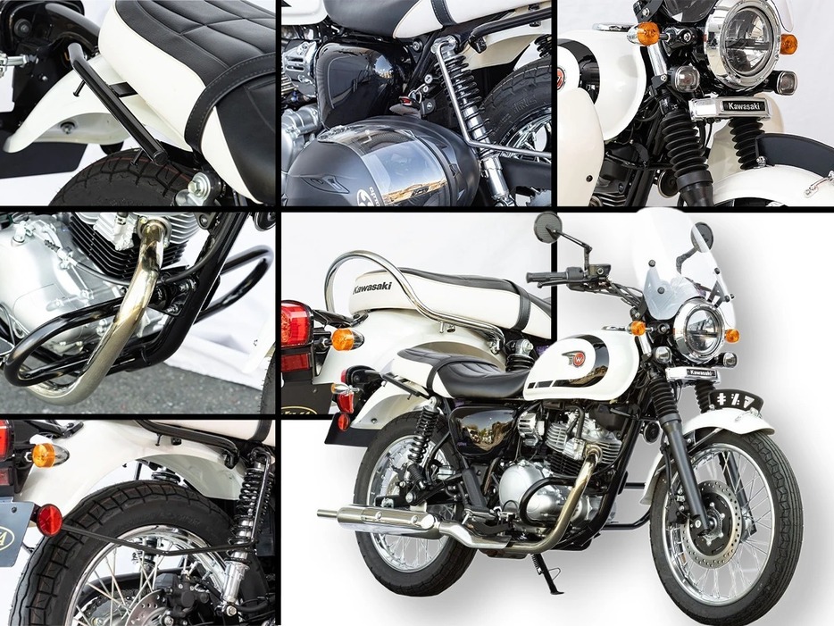 キジマから、カワサキMEGRO S1とW230（2025年）用の便利パーツが登場 (Webikeプラス) - Yahoo!ニュース