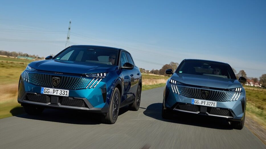 【同門対決】ICE対BEV 新型プジョー 3008ハイブリッド対プジョー 3008 E-3008 各々のモデルの優れた点を比較 (AUTO BILD JAPAN Web) - Yahoo!ニュース