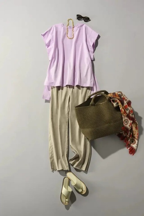 50代、ボトムを選ばず、おしゃれに決まる「細見えブラウス」 (Web eclat) - Yahoo!ニュース