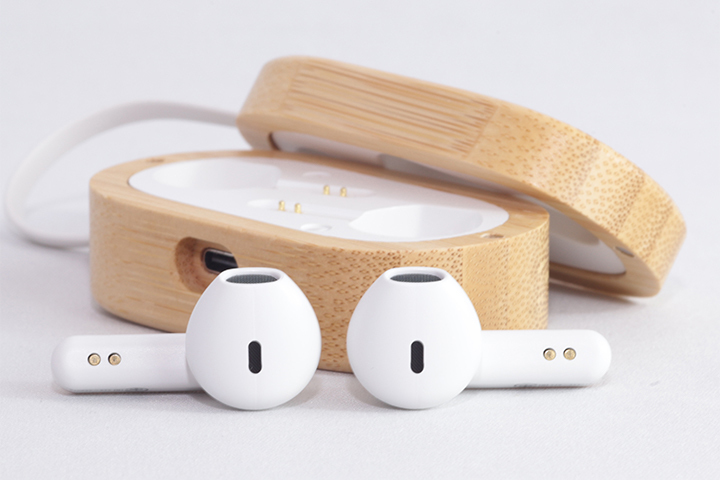 WoodPods、竹や再生プラスチックを取り入れた環境配慮型完全ワイヤレス「WoodBuds II」 (PHILE WEB) - Yahoo!ニュース