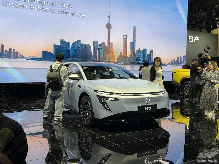 想定以上！ 日産の新型EVセダン「N7」が受注1万7000台超。 日産反転攻勢のシンボルとなるか？ (MotorFan) - Yahoo!ニュース