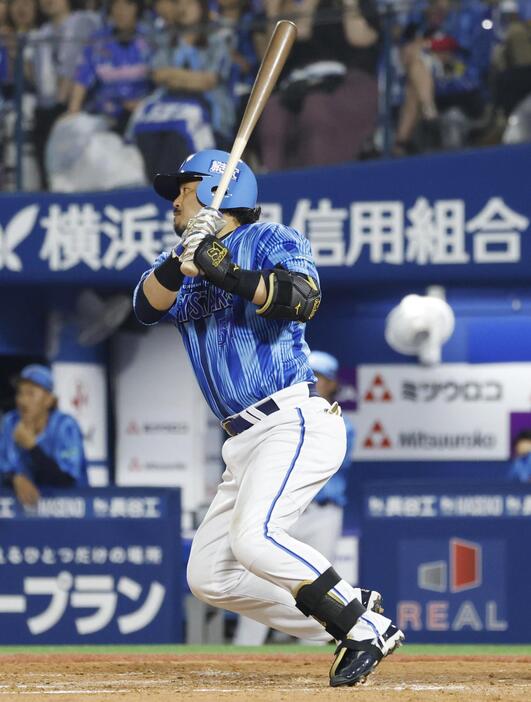 D4―2西（18日） DeNA、5連敗で止める (共同通信) - Yahoo!ニュース