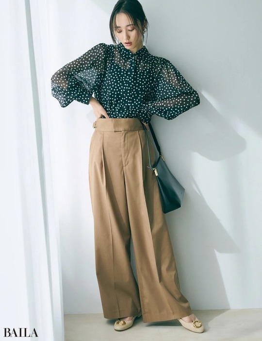 【大人の肌見せコーデ3選】今着るべきは透け感ブラックかホワイトのレース！ (＠BAILA) - Yahoo!ニュース