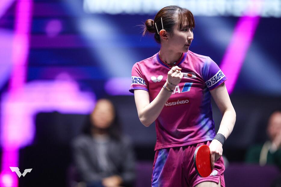 早田ひな 激闘の末2回戦進出！ 勝負強さを見せてチームメイトとのデッドヒートを制す【卓球 WTTフランクフルト】 (テレ東スポーツ) - Yahoo!ニュース