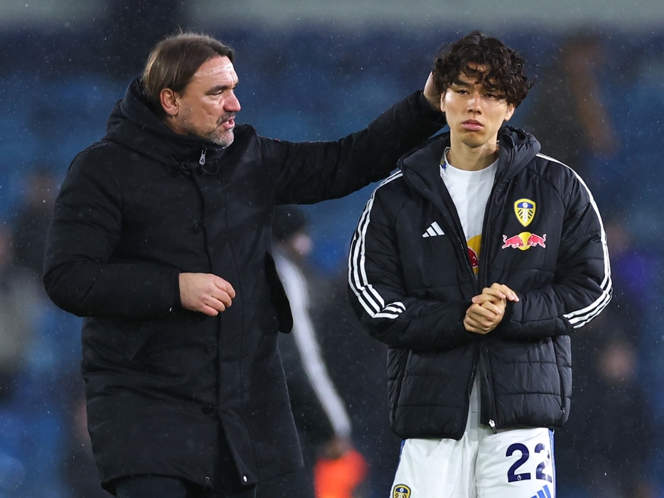 田中碧はまさかのインアウトに落胆…リーズ指揮官が説明「第4審が次のタックルで退場のリスクがあると言ってきた」 (ゲキサカ) - Yahoo!ニュース