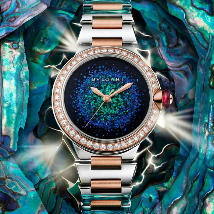 ブルガリと漆芸作家・浅井康宏氏の限定コラボウオッチ「ルチェア ノッテ デ ルーチェ」 (WATCHNAVI Salon) - Yahoo!ニュース