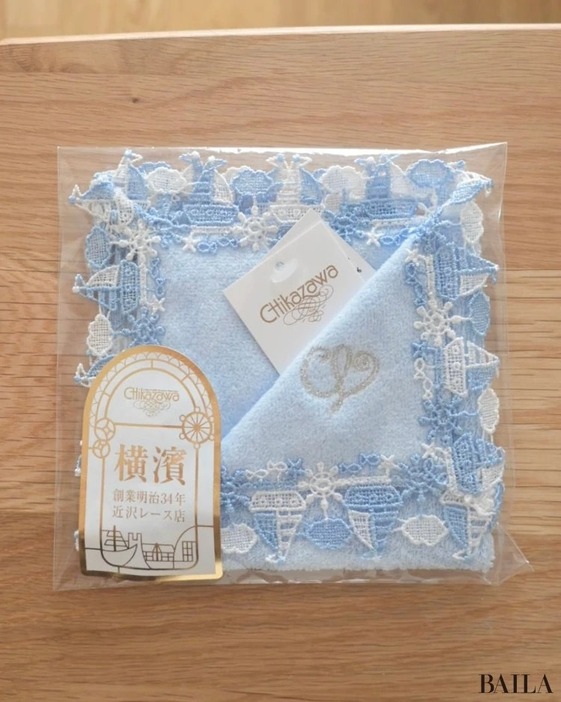 【近沢レース店】想像以上に可愛かった♡横浜・元町本店限定ハンカチ (＠BAILA) - Yahoo!ニュース