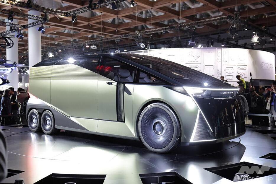 驚きは6輪仕様だけじゃなかった！『レクサスLSコンセプト』は、ミニバンの新たなステージを提案 (MotorFan) - Yahoo!ニュース