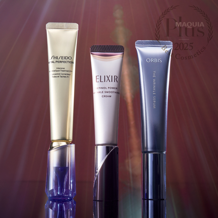 シワ部門の1位はエリクシール美容液の進化版！【MAQUIAプリュスベスコス2025】 (MAQUIA ONLINE) - Yahoo!ニュース