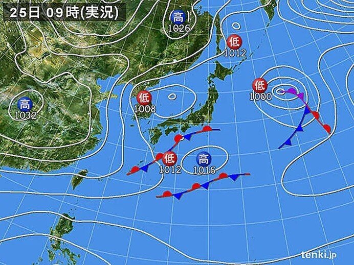 今日25日の東海は久しぶりの雨 強い雨や落雷に注意 26日は日差し戻るも黄砂飛来 (tenki.jp) - Yahoo!ニュース