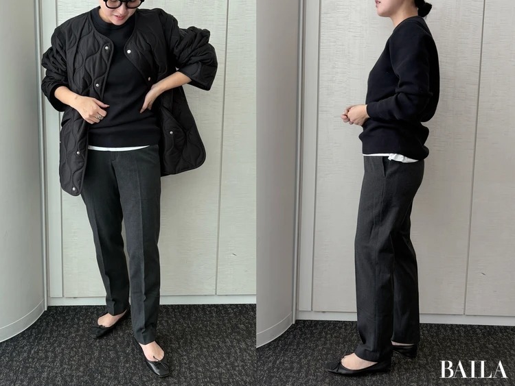 【ユニクロ】話題のあったかパンツを詳細レビュー！防寒性が高いのにモコモコしないから着回し力抜群 (＠BAILA) - Yahoo!ニュース