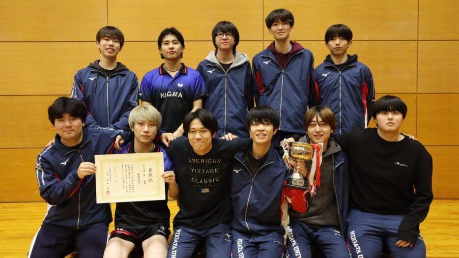 男子団体は新潟大学、女子団体は金城大学が優勝＜第73回秋季北信越学生卓球選手権大会＞ (Rallys) - Yahoo!ニュース