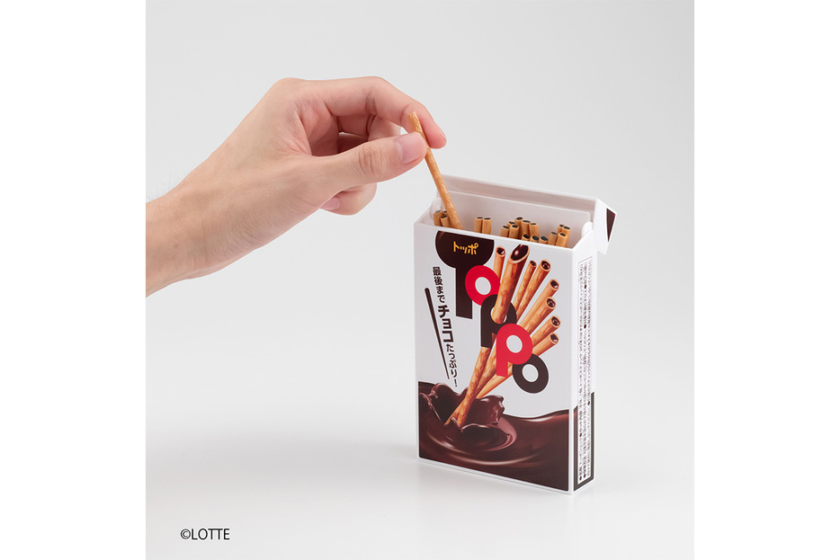 食べられません】LOTTEの人気お菓子《トッポ》がパーティーゲームに！ 外れトッポを引くと… トッポが飛び出す！ (LASISA) - Yahoo!ニュース