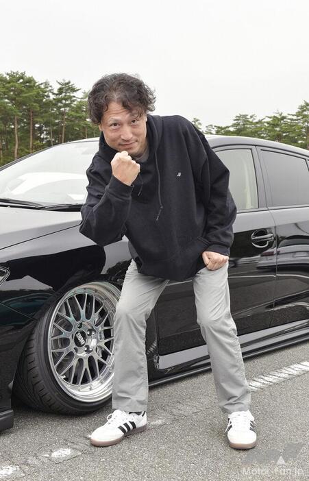 10J+3のディープリムなBBS LMを華麗に履く！ エアサスで『レヴォーグ』で規格外のロースタイルを実現 (MotorFan) - Yahoo!ニュース