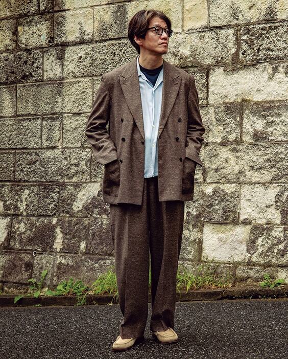 「ファッションも“旬”を大事にしたい」。 アーカイブ&スタイル 坂田真彦に教わるスーツの極意 (OCEANS) - Yahoo!ニュース