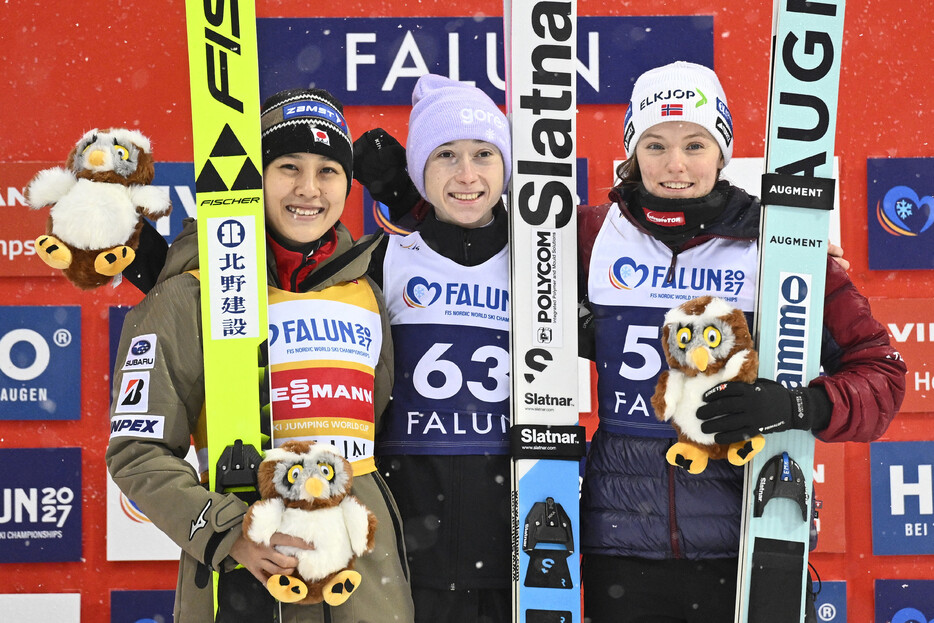 2位の丸山 W杯ジャンプ女子 (時事通信) - Yahoo!ニュース