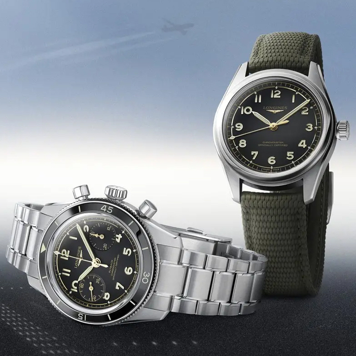 航空時計の歴史と未来が交差する「ロンジン スピリット」のクロノグラフ＆3針モデルがリリース (WATCHNAVI Salon) - Yahoo!ニュース