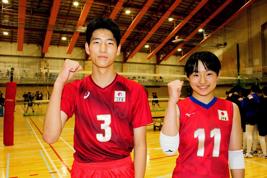 【バレーボール】北の大地から、二つの才能が全国へ――U16日本代表、札幌大谷中同級生が挑むジュニアオリンピックカップ「歴史を変える」戦い (北海道ニュースUHB) - Yahoo!ニュース