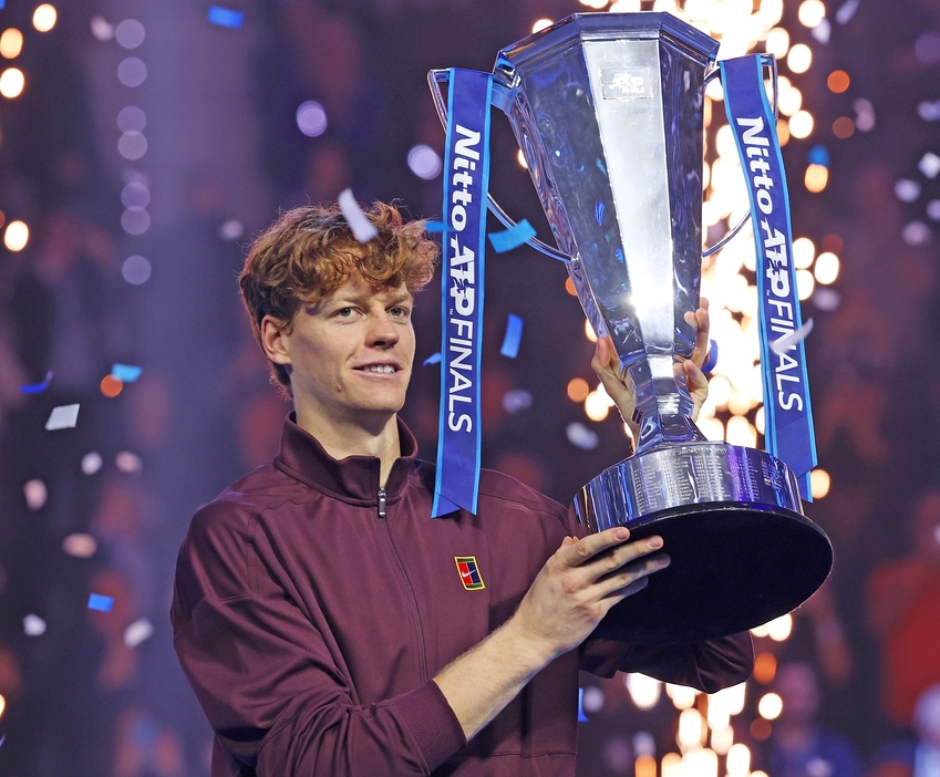 シナー、アルカラスとの頂上決戦制し最終戦連覇 2年連続全勝V達成で史上最高額を獲得＜男子テニス＞ (tennis365.net) - Yahoo!ニュース