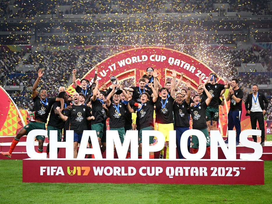 ポルトガルが22年ぶり出場のU-17W杯で初優勝!! 日本に敗れてGL2位通過も列強連破、決勝でオーストリアに完封勝利 (ゲキサカ) - Yahoo!ニュース