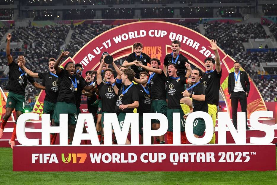 U-17ポルトガル代表がU-17W杯を初制覇！ラウンド8で日本代表に勝利したオーストリアを下して悲願の初優勝 (フットボールチャンネル) - Yahoo!ニュース