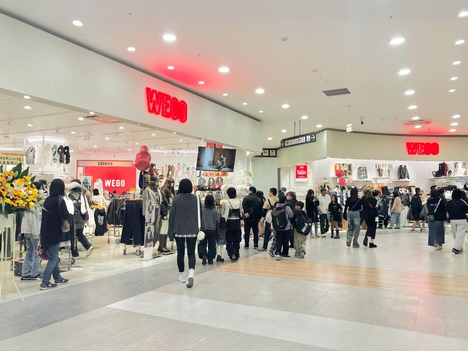 おのだサンパークに「WEGO」県内初出店 2フロアでレディースとメンズ (みんなの経済新聞ネットワーク) - Yahoo!ニュース