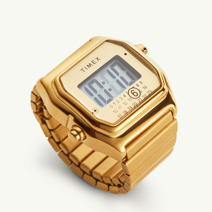 話題のコラボ「MM6 メゾン マルジェラ＆タイメックス」is BACK！クラシックなゴールド仕様で発売開始 (OCEANS) - Yahoo!ニュース