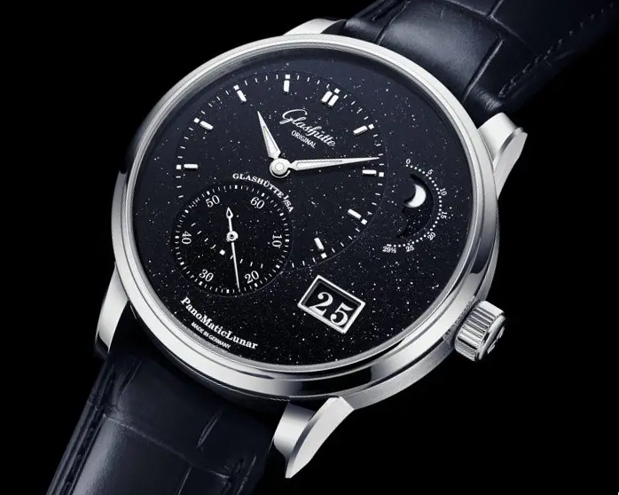 文字盤に個性アリ【グラスヒュッテ・オリジナル】アベンチュリンを用いた新作限定ウオッチ (WATCHNAVI Salon) - Yahoo!ニュース