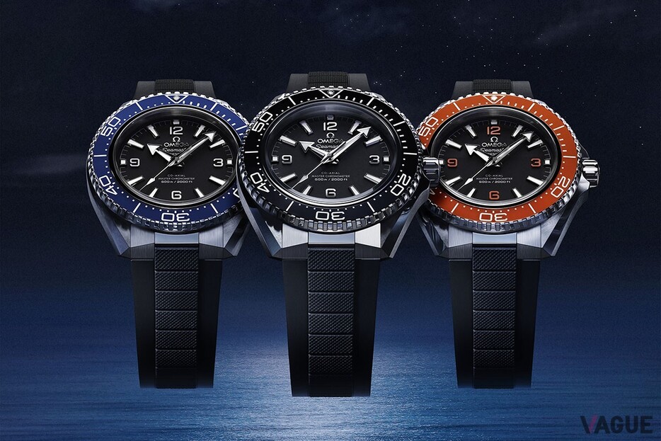 600m防水なのにスリム化！ オメガ「プラネットオーシャン」に待望の第4世代が誕生！ 10時位置の“アレ”がないってどういうこと (VAGUE) - Yahoo!ニュース