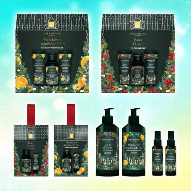 【イヴ・ロシェ・クリスマスコフレ】フランス発ボタニカルビューティーケアブランドから、ホリデー限定パッケージが登場！ (VOCE) - Yahoo!ニュース