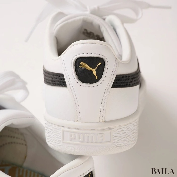 【プーマ】使いやすさNo.1の白レザースニーカーは安定感も抜群 (＠BAILA) - Yahoo!ニュース