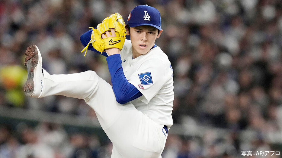 佐々木朗希、6回途中5安打3失点もMLB初勝利はならず (J SPORTS 佐々木朗希、6回途中5安打3失点もMLB初勝利はならず (J SPORTS