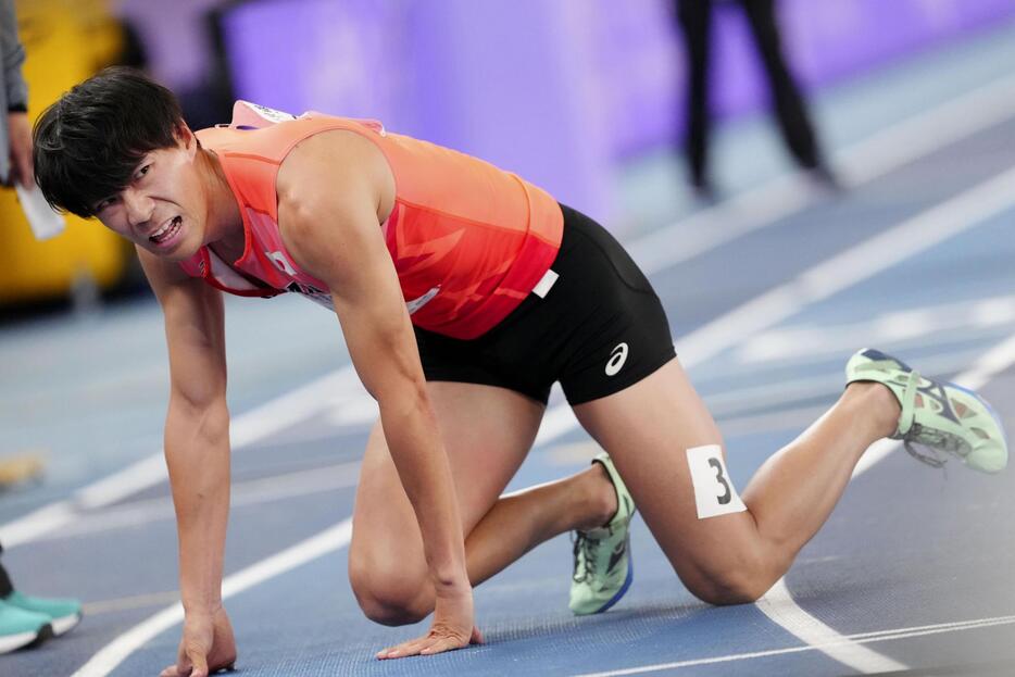 400m佐藤風雅は準決勝敗退 世界室内陸上第1日 (共同通信) - Yahoo!ニュース