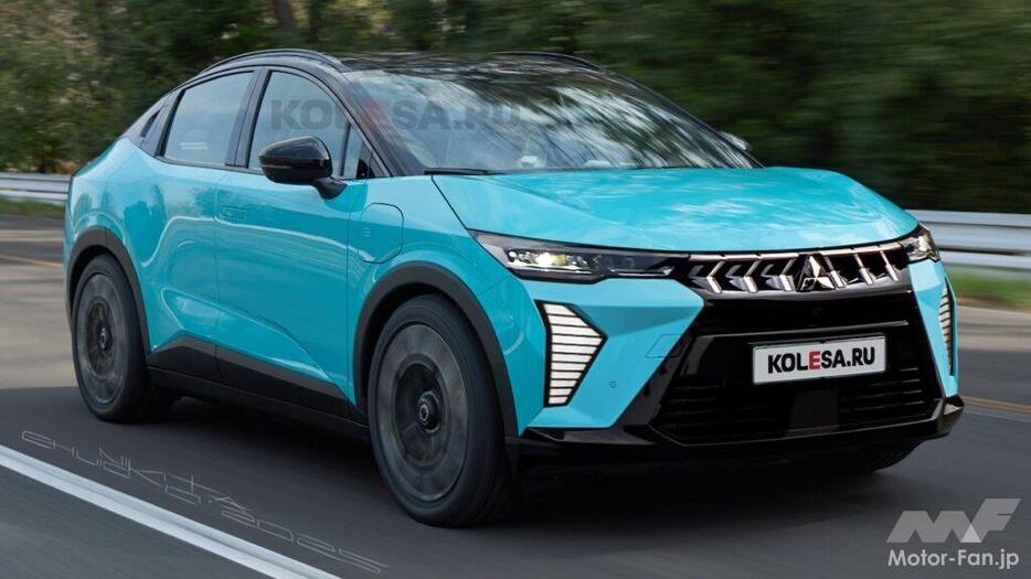 三菱版リーフ、北米から世界へ! 2026年登場の次期クロスオーバーEVの姿を先取り大予想!【予想CG】 (MotorFan) - Yahoo!ニュース