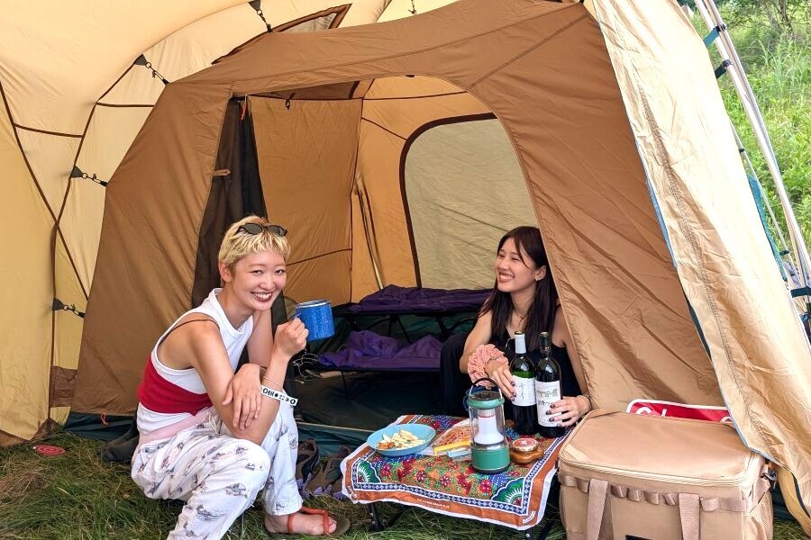 大阪から30代女子がフジロック初参戦、3日間のキャンプは過酷と思いきや…「楽しめるかは自分次第！」 (Lmaga.jp) - Yahoo!ニュース
