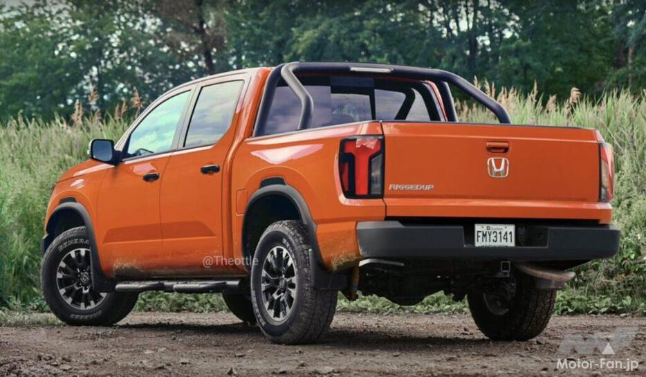 ホンダ、日産タイタンベースのフルサイズ・ピックアップを開発か!? その名は「リッジアップ」 (MotorFan) - Yahoo!ニュース