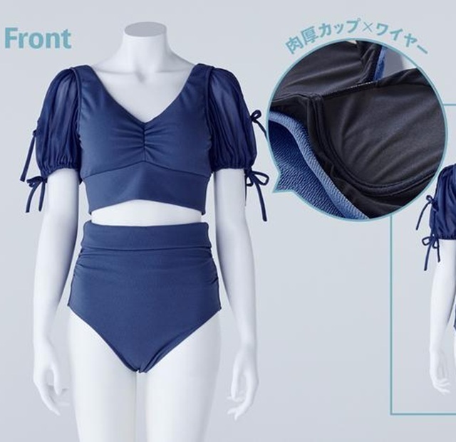 【40代におすすめの水着】やせた胸をカバーする水着の選び方とは？ (MAQUIA ONLINE) - Yahoo!ニュース