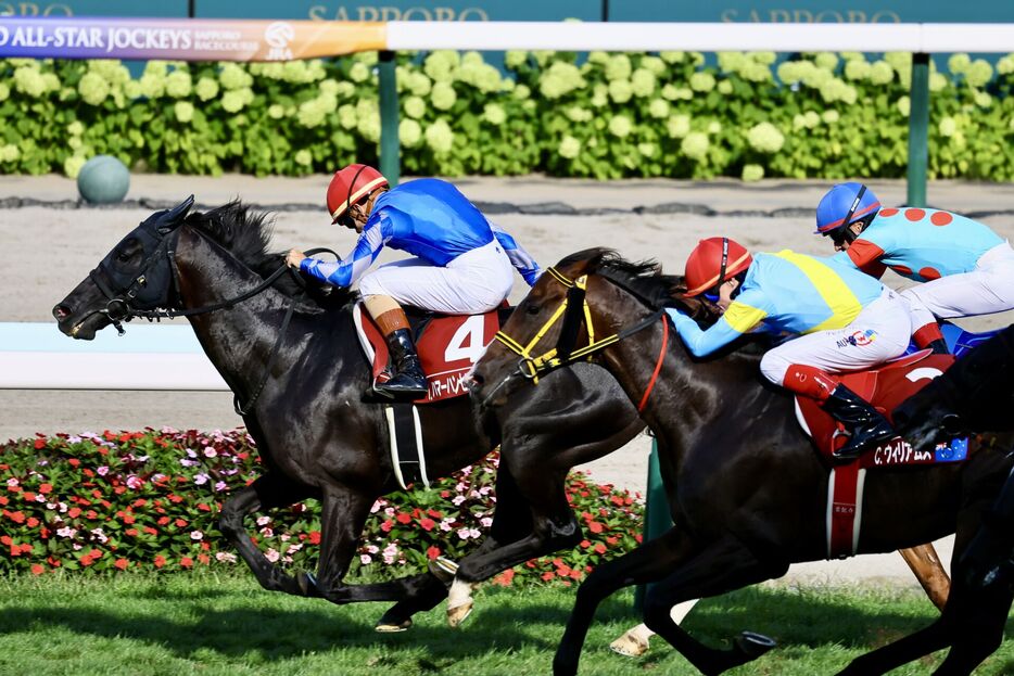 【WASJ・第2戦】ドイツのT.ハマーハンセンが制してJRA初勝利…パトリックハンサムで鮮やかに抜け出す (競馬のおはなし) - Yahoo!ニュース