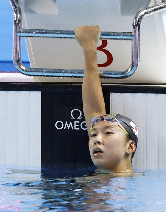 800m自由形で梶本一花は8位 世界水泳、三上紗也可は5位 (共同通信) - Yahoo!ニュース