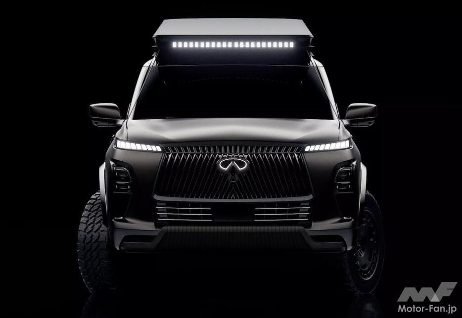 インフィニティ、“攻めすぎ”新型QX80コンセプト2台を世界初公開! GT-Rを継ぐ659psはオンロード最強か、オフロード覇者か? (MotorFan) - Yahoo!ニュース