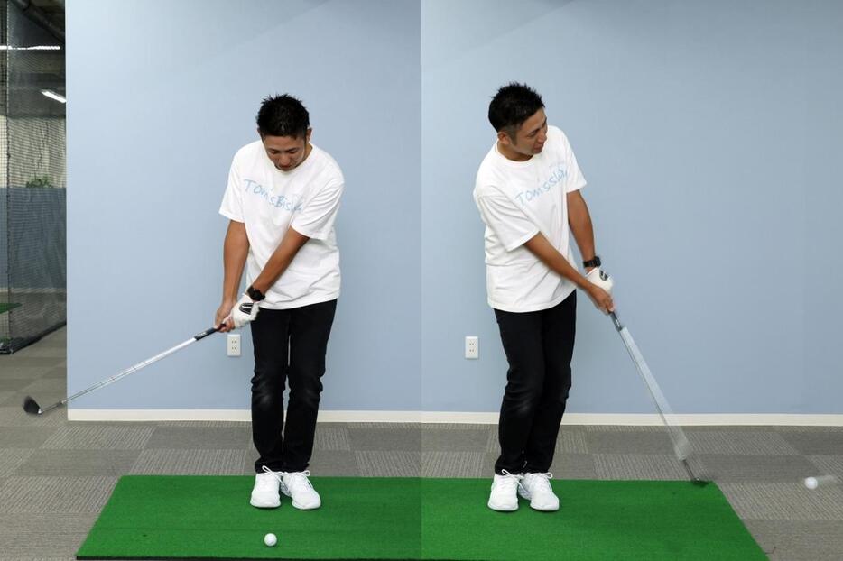 ビギナーがアプローチでボールを上げられない原因は「目線」かも!? 「打つ」と「ボールの行方を追う」、2つの動作に時間差を作ってみよう (みんなのゴルフダイジェスト) - Yahoo!ニュース