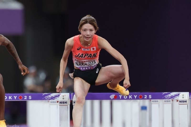 100mH中島ひとみは初の国際大会でセミファイナリスト 「みなさんから大輪の花束をいただいた感じ」／東京世界陸上 (月刊陸上競技) - Yahoo!ニュース